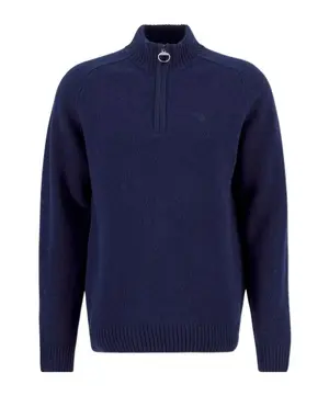 Barbour Long-sleeved Half-zip Sweater