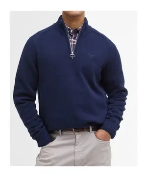 Barbour Long-sleeved Half-zip Sweater