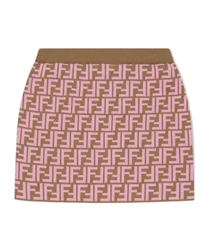 Fendi Printed Knit Skirt