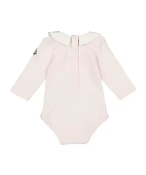Moncler Baby Printed Set With Hat And Bib