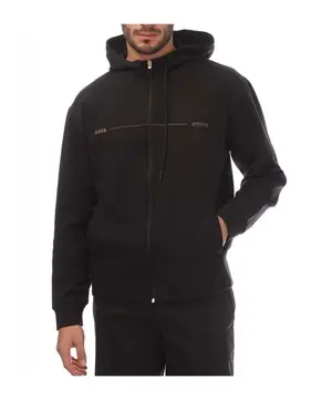 Hugo Boss Printed Artwork Zip-up Hoodie
