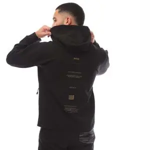 Hugo Boss Printed Artwork Zip-up Hoodie