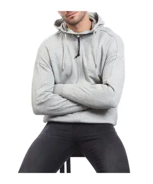 C.P. COMPANY Diagonal Raised Fleece Lens Zip Hoodie