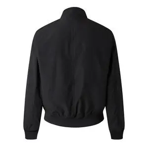 Lacoste Water-repellent Twill Jacket With Embroidered Crocodile