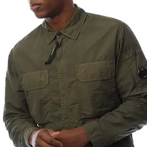 C.P. COMPANY Flatt Nylon Lens Overshirt