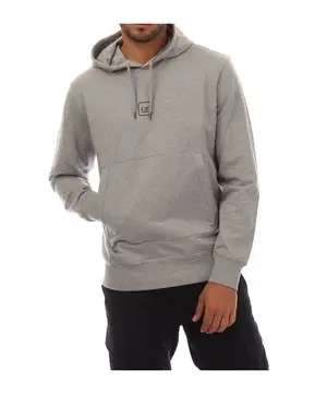 C.P. COMPANY Metropolis Series Graphic Hoodie - Grey