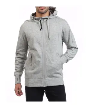 C.P. COMPANY Diagonal Raised Fleece Goggle Zip Hoodie - No