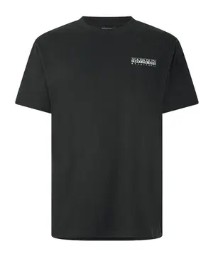 NAPAPIJRI Logo Crew Neck T-shirt - Black