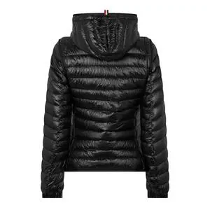 Moncler Long-sleeved Cotton-padded Jacket - Black