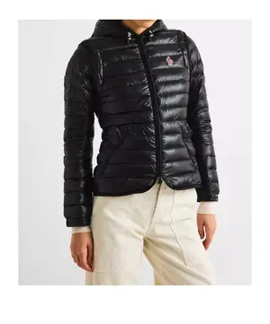 Moncler Long-sleeved Cotton-padded Jacket - Black