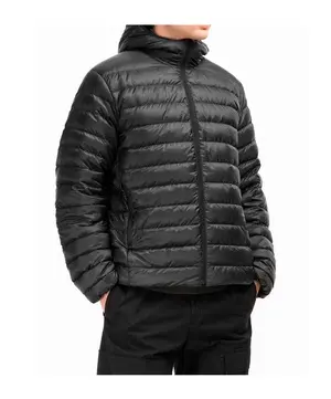 Canada Goose Quilted Zip-up Puffer Jacket - Black