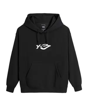 Y3 French Terry Liquid Logo Hoodie