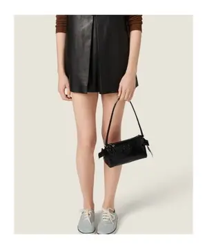 Miu Miu Shiny Leather Pouch