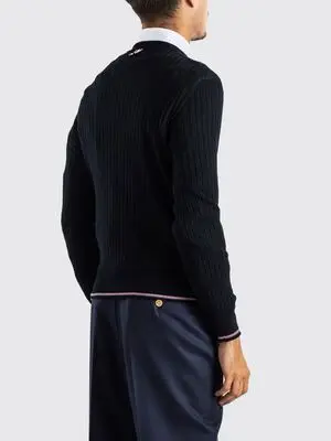 Thom Browne Ribbed Crewneck Sweater