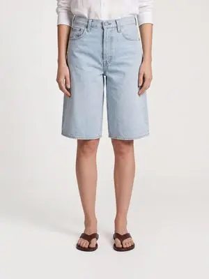 AGOLDE Light Wash Shorts