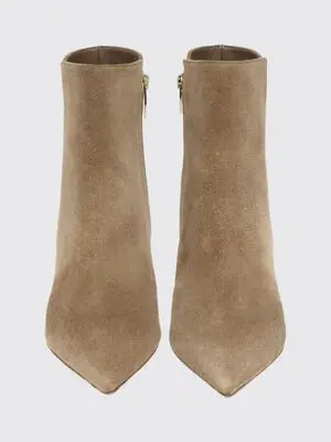 GIANVITO ROSSI Levy Suede Ankle Boots - Camel