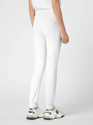 Philipp Plein Jersey Track Trousers - White