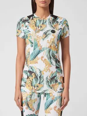 PLEIN SPORT Graphic Print T-shirt