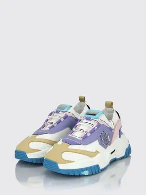 Philipp Plein Paneled Lace Up Sneakers
