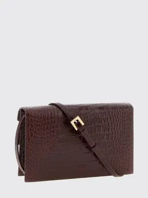 TOM FORD Croc Effect Handbag - Red