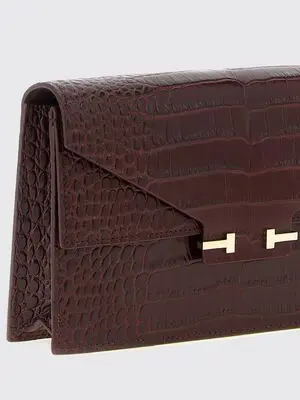TOM FORD Croc Effect Handbag - Red