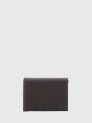 Valentino Garavani Vlogo Signature Grained Calfskin Bifold Wallet