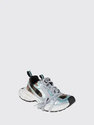 Balenciaga Lace-up Sneakers - Blue