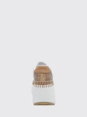 Chloé Platform Sneakers With Braided Detailing