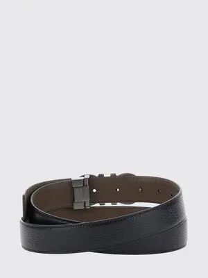 FERRAGAMO Leather Belt - Black