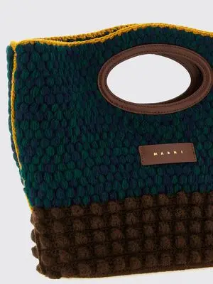 Marni Woven Handbag - Green