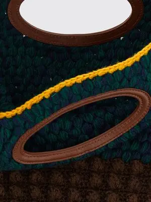 Marni Woven Handbag - Green