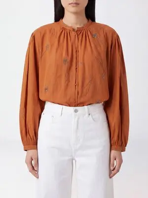 FORTE_FORTE Cotton And Silk Blouse - Black 1