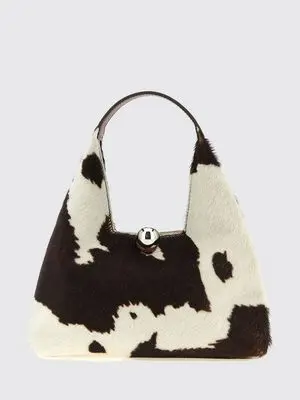 Marni Calf Hair Handbag - Brown