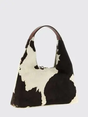 Marni Calf Hair Handbag - Brown