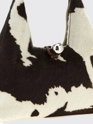 Marni Calf Hair Handbag - Brown