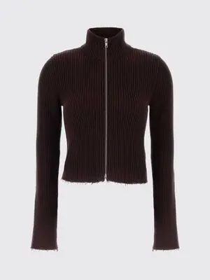 MAISON MARGIELA Ribbed Zip-up Sweater