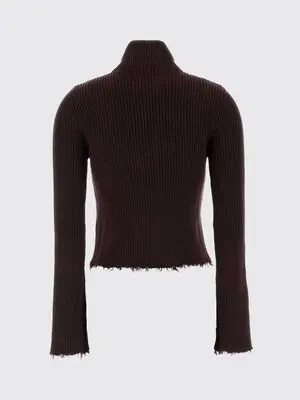 MAISON MARGIELA Ribbed Zip-up Sweater
