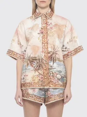 Zimmermann Printed Button-up Shirt