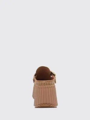 Chloé Suede Mules - Brown
