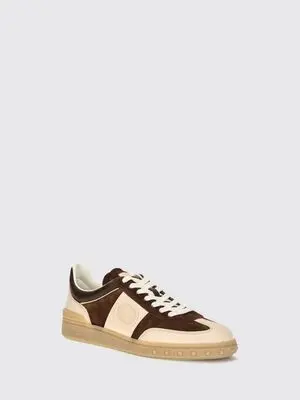 Valentino Garavani Suede And Leather Sneakers