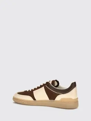 Valentino Garavani Suede And Leather Sneakers