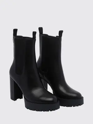Pinko Leather Platform Chelsea Boots