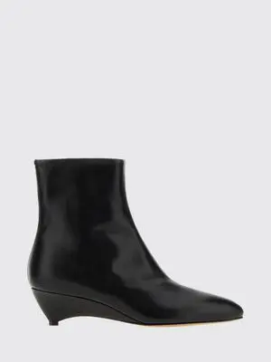 JIL SANDER Leather Ankle Boots