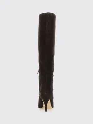 SEMICOUTURE Suede Stiletto Heel Knee-high Boots
