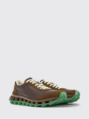 Camper Leather Suede Chunky Sole Sneakers