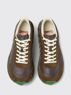 Camper Leather Suede Chunky Sole Sneakers