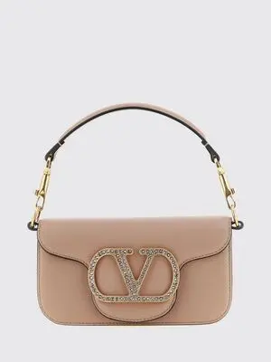 Valentino Garavani Crystal Vlogo Mini Handbag - Pink