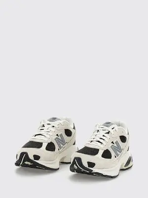NEW BALANCE Suede And Mesh Trainers With Abzorbsbs Midsole - Grey
