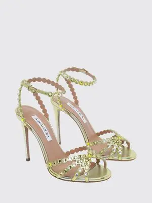 AQUAZZURA Embellished High Heel Sandals