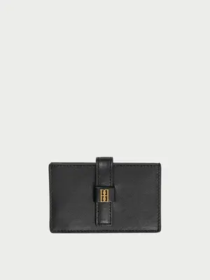 BY MALENE BIRGER Vera Leather Wallet - Black
